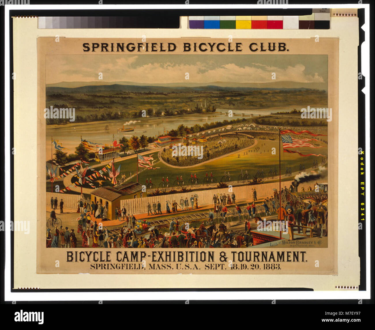 The Springfield Bicycle Club held its bicycle camp, exhibition, and ...