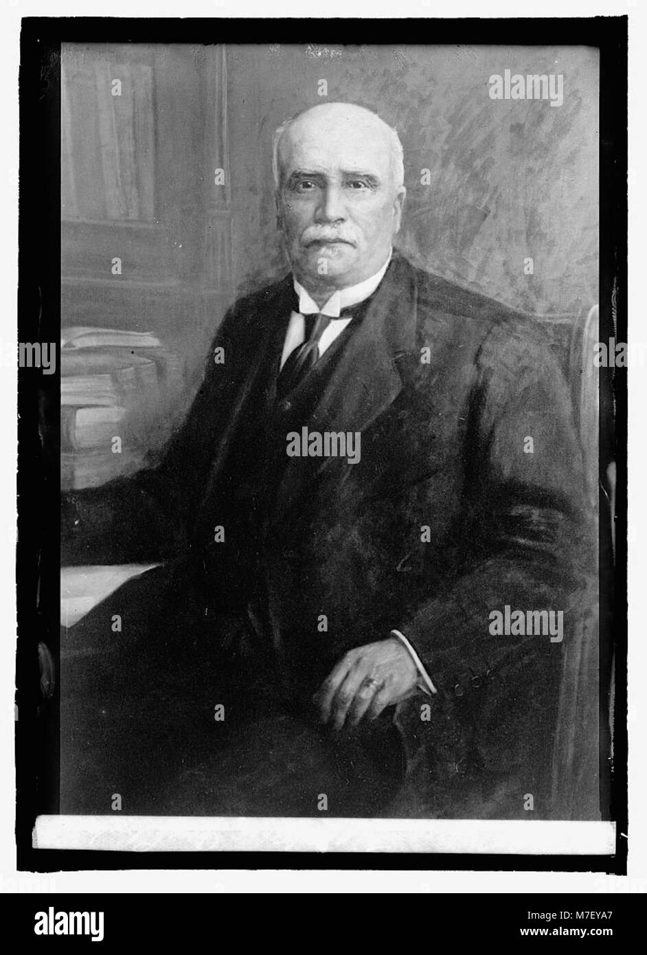 This image features Marco Fidel Suárez, the President of Colombia. He ...