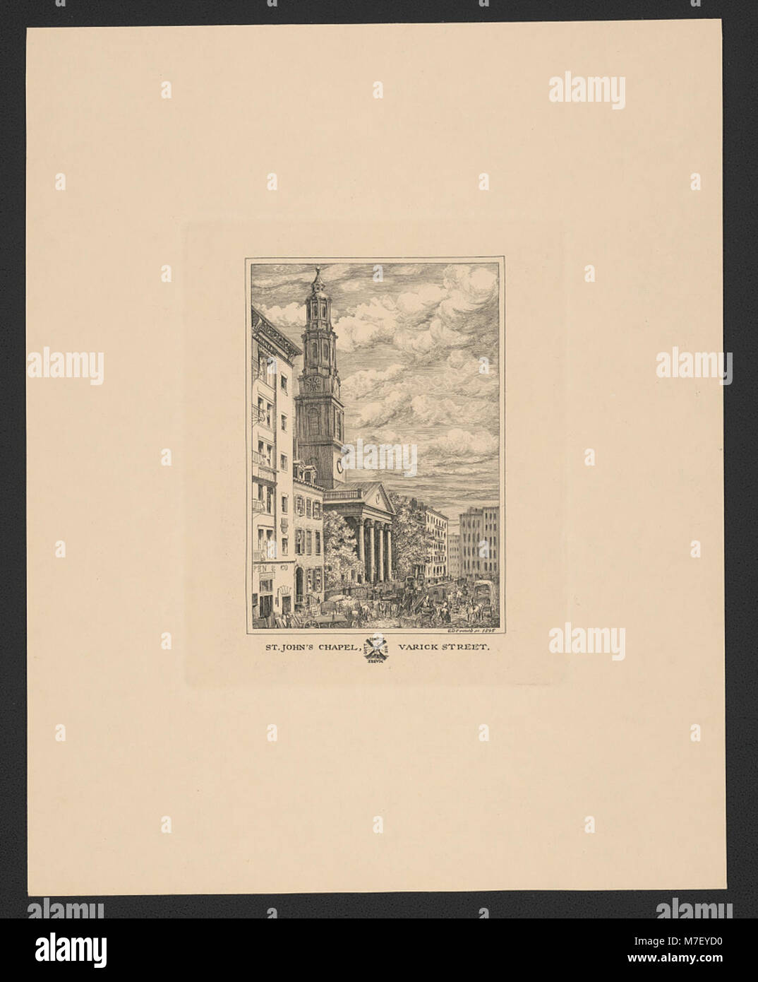 A photograph of St. John's Chapel, documenting its architectural ...