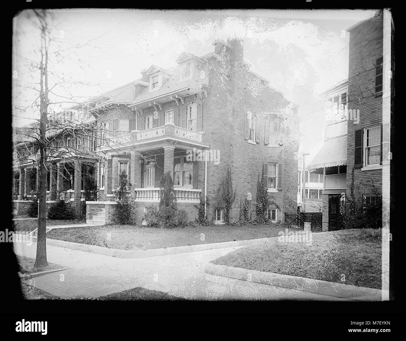 Park place estate Black and White Stock Photos & Images - Alamy