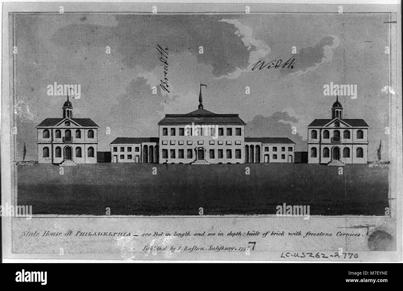 The State House in Philadelphia, also known as Independence Hall, is an ...