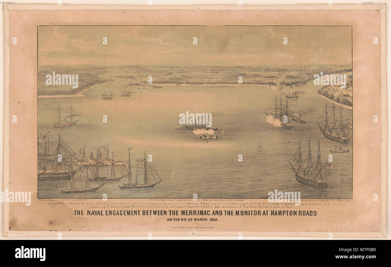 This historic naval battle occurred during the American Civil War at ...