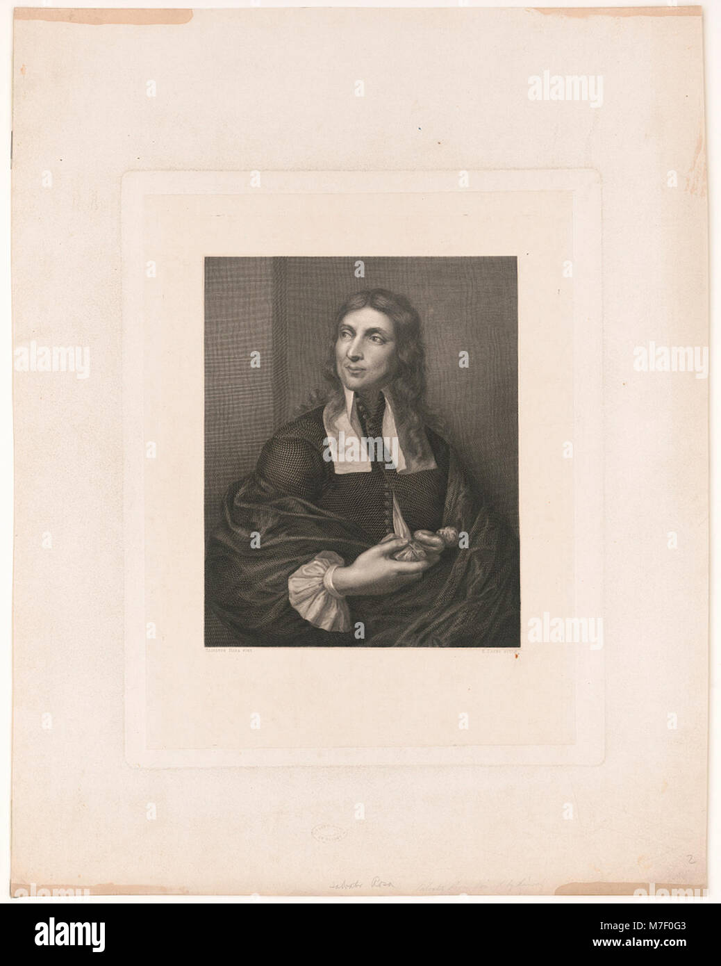 A painting by Salvatore Rosa, capturing a dramatic scene typical of his ...