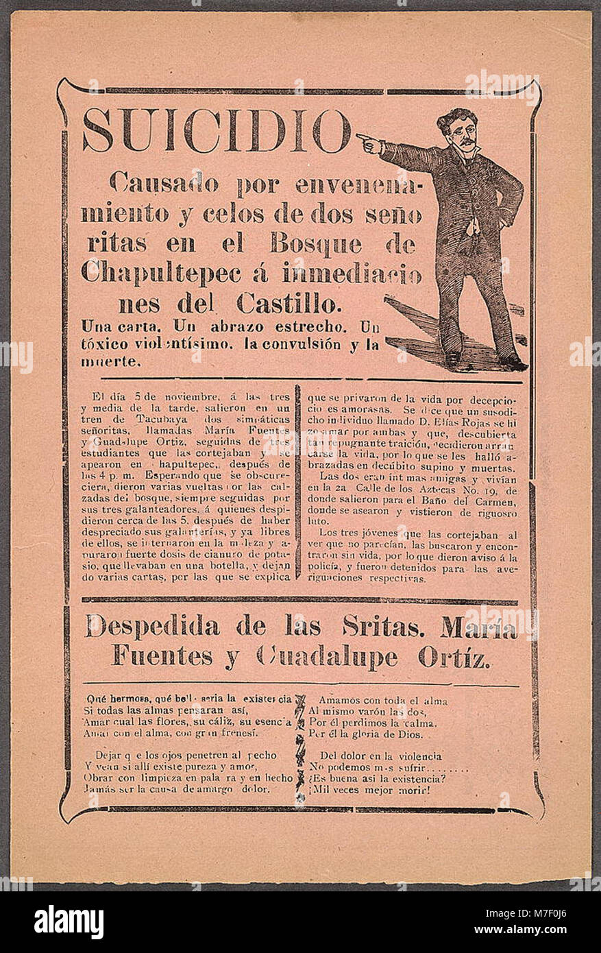 This photograph captures a tragic event in the Chapultepec Forest near ...