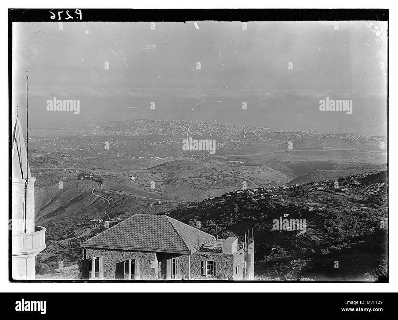 Beirut view from mountains hi-res stock photography and images - Alamy