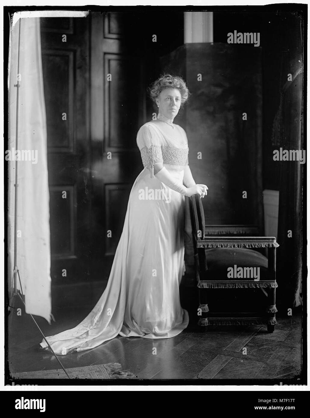 A portrait of Mrs. Taft, reflecting her role in American history and ...