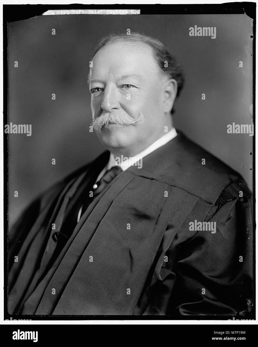 The image shows William Howard Taft, the 27th U.S. president, in his ...