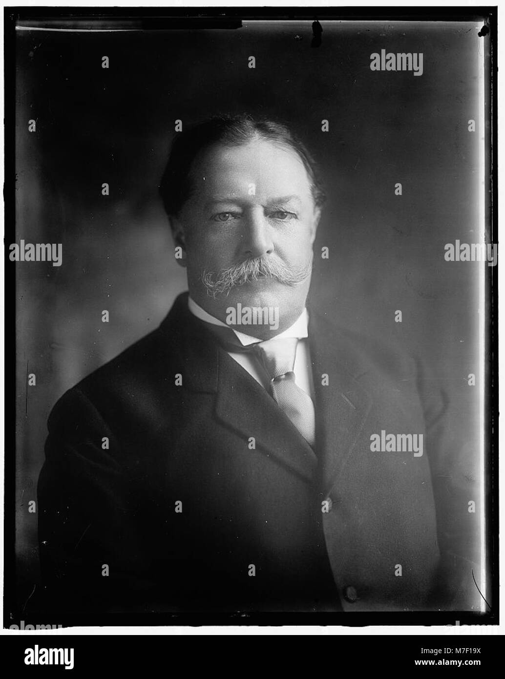 A portrait of William Howard Taft during his tenure as Secretary of War ...