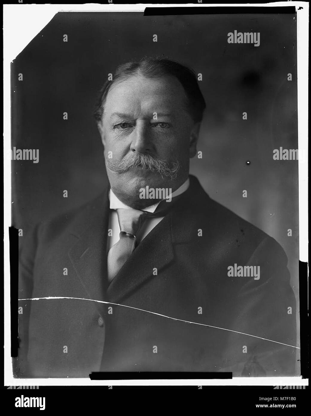 A formal portrait of William Howard Taft, the 27th President of the ...