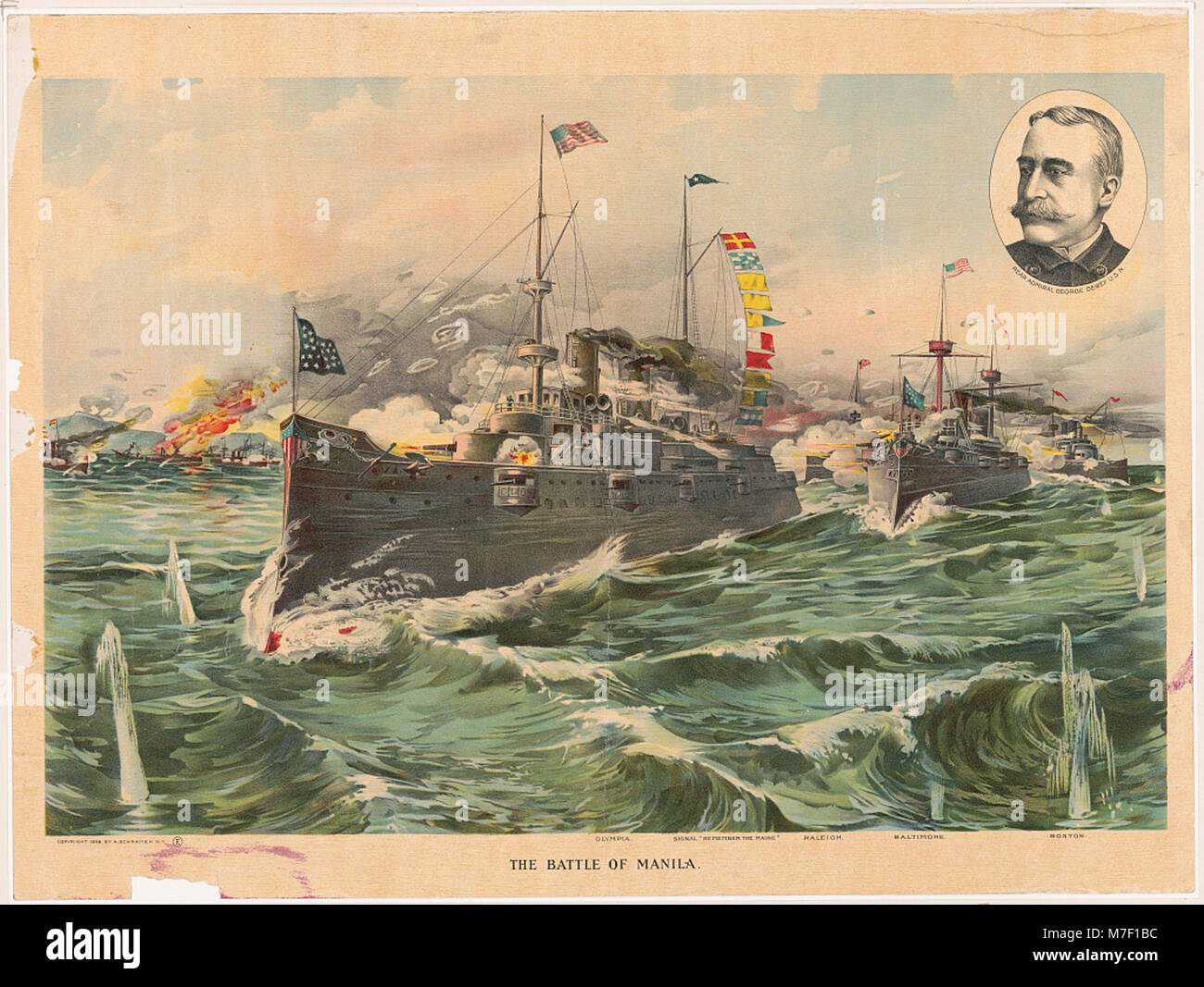 The Battle of Manila, fought during the Philippine-American War in 1899 ...