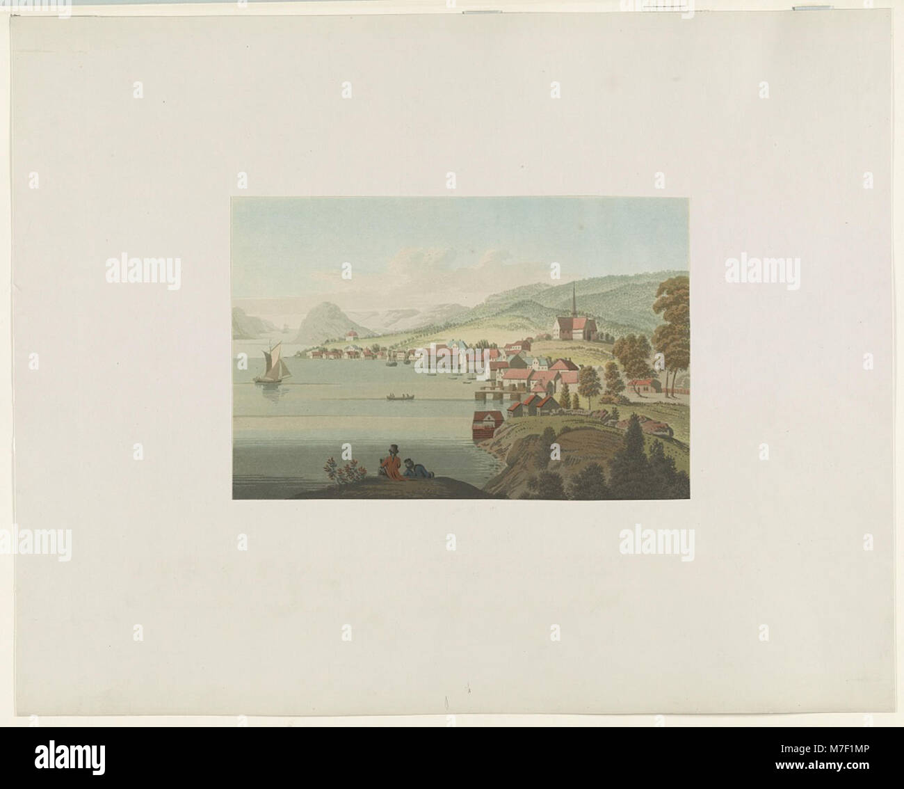 A view of the town of Molde, Norway, known for its natural scenery and ...