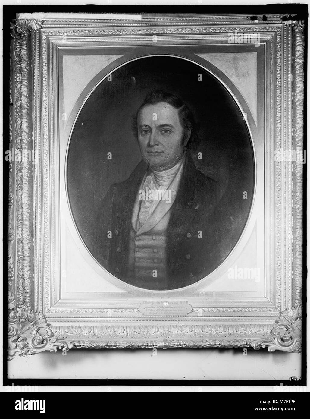 A formal portrait of John W. Taylor, likely a public figure and speaker ...