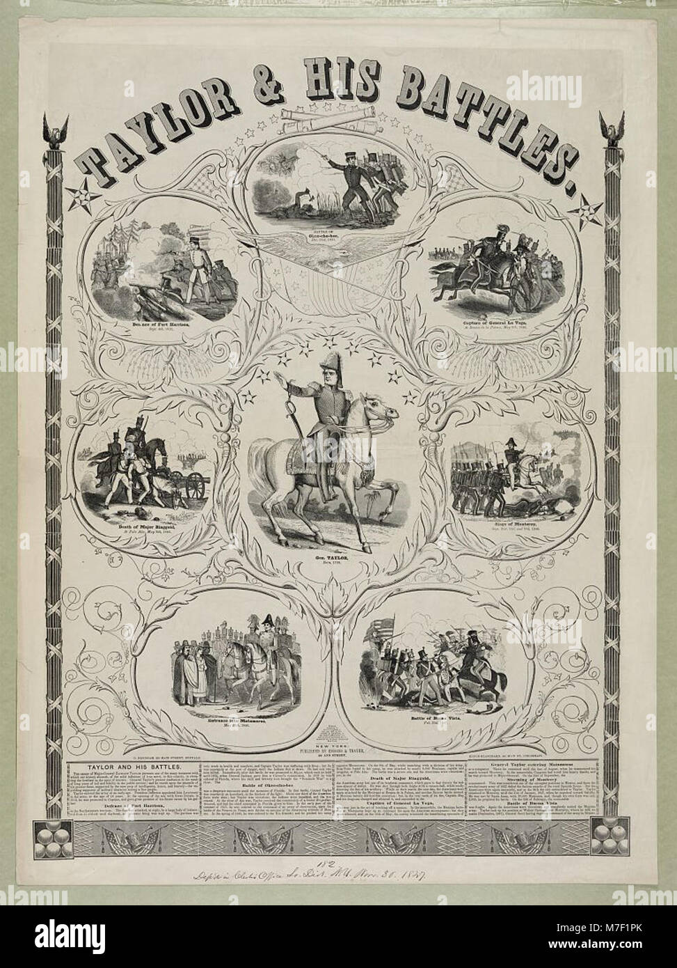 An image depicting General Zachary Taylor, the 12th President of the ...