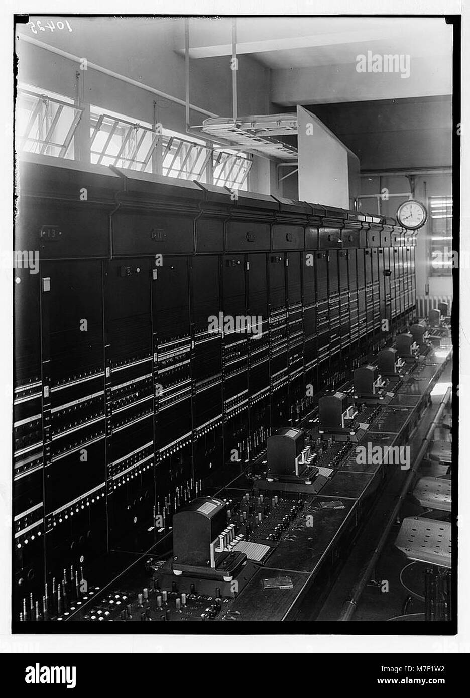 Teleprinter communication Black and White Stock Photos & Images - Alamy