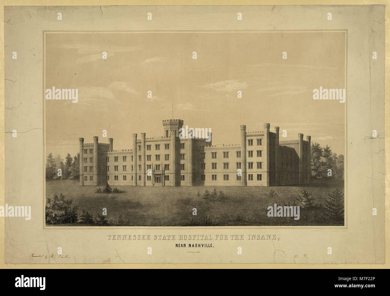 State hospital insane hi-res stock photography and images - Alamy