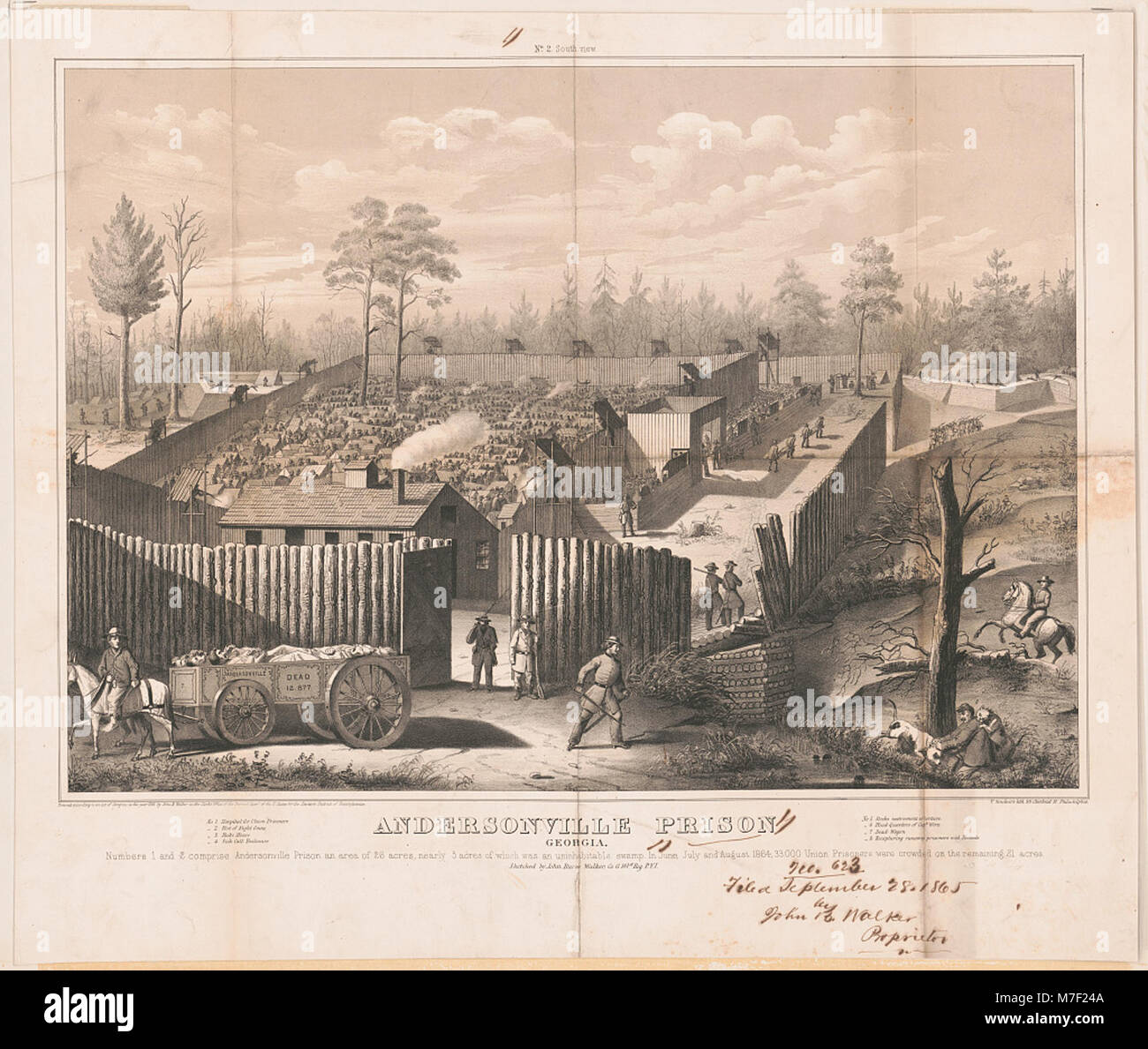 Andersonville prison hi-res stock photography and images - Alamy