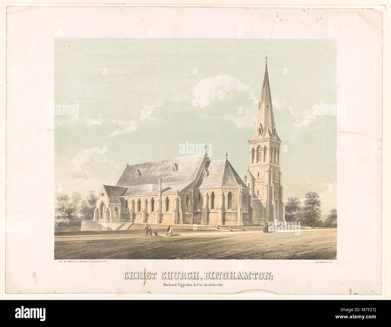 Christ Church in Binghamton, designed by the architectural firm Richard ...