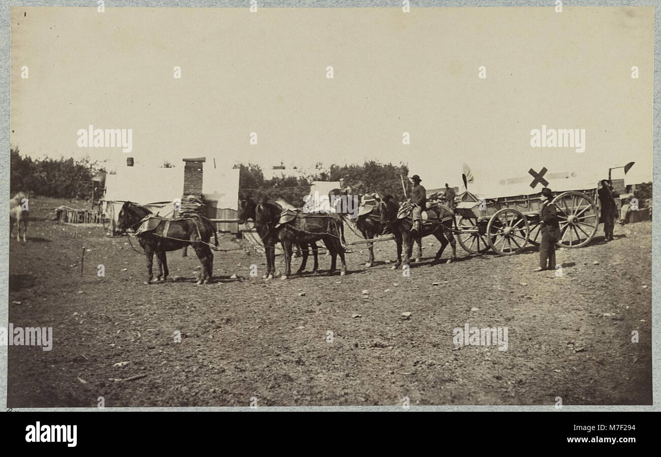 The 'crack team' of the 6th Army Corps is shown near Hazel River ...