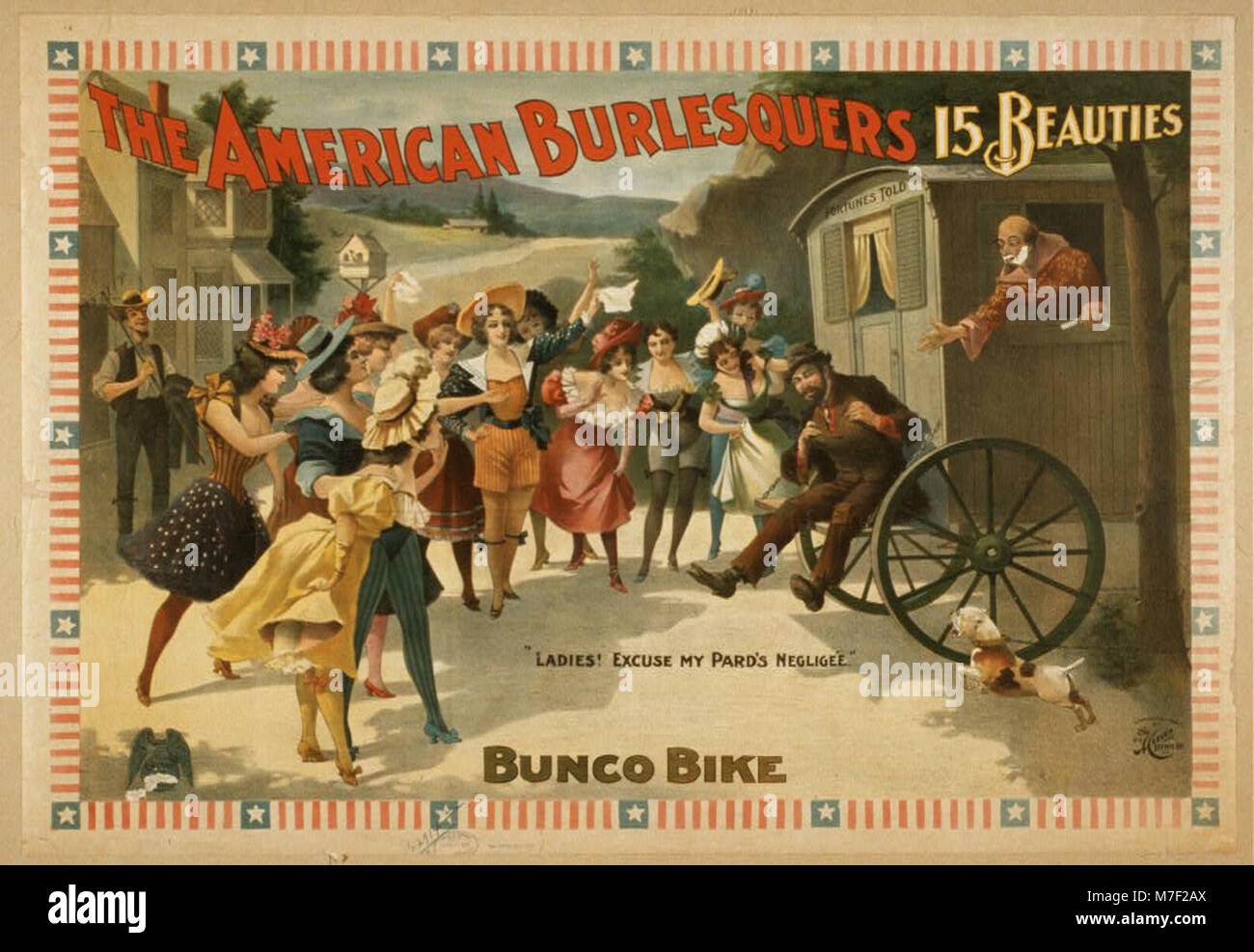 An image of the American Burlesquers troupe, showcasing a performance ...