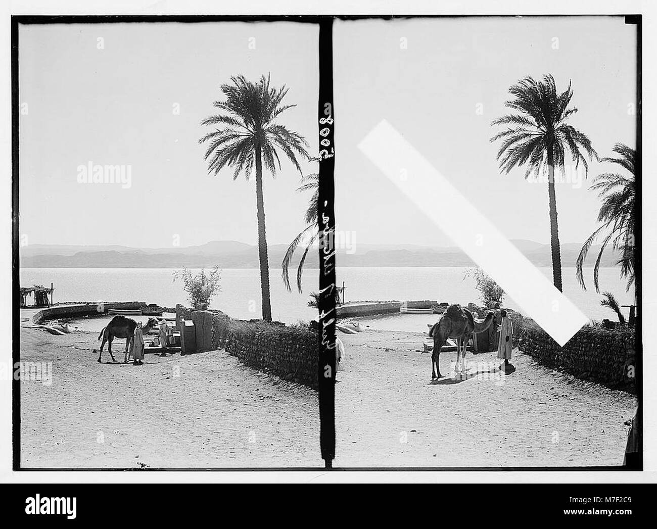 This image shows a view of the Gulf of Akaba, part of the Great Jordan ...