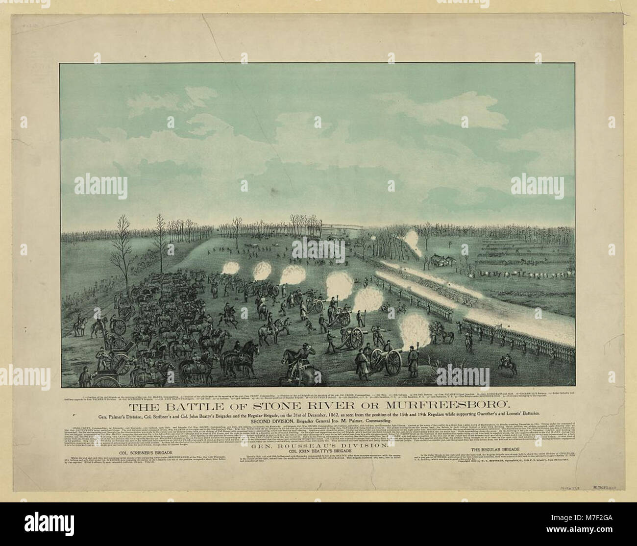 Battle of stone river hi-res stock photography and images - Alamy