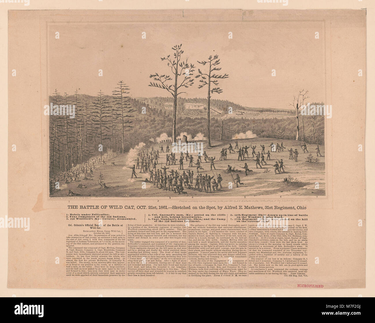 The Battle of Wild Cat, fought on October 21st, 1861, was a significant ...