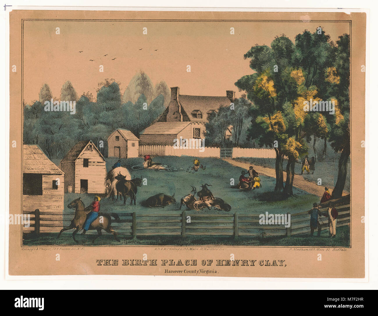 The birthplace of Henry Clay in Hanover County, Virginia, showcasing ...