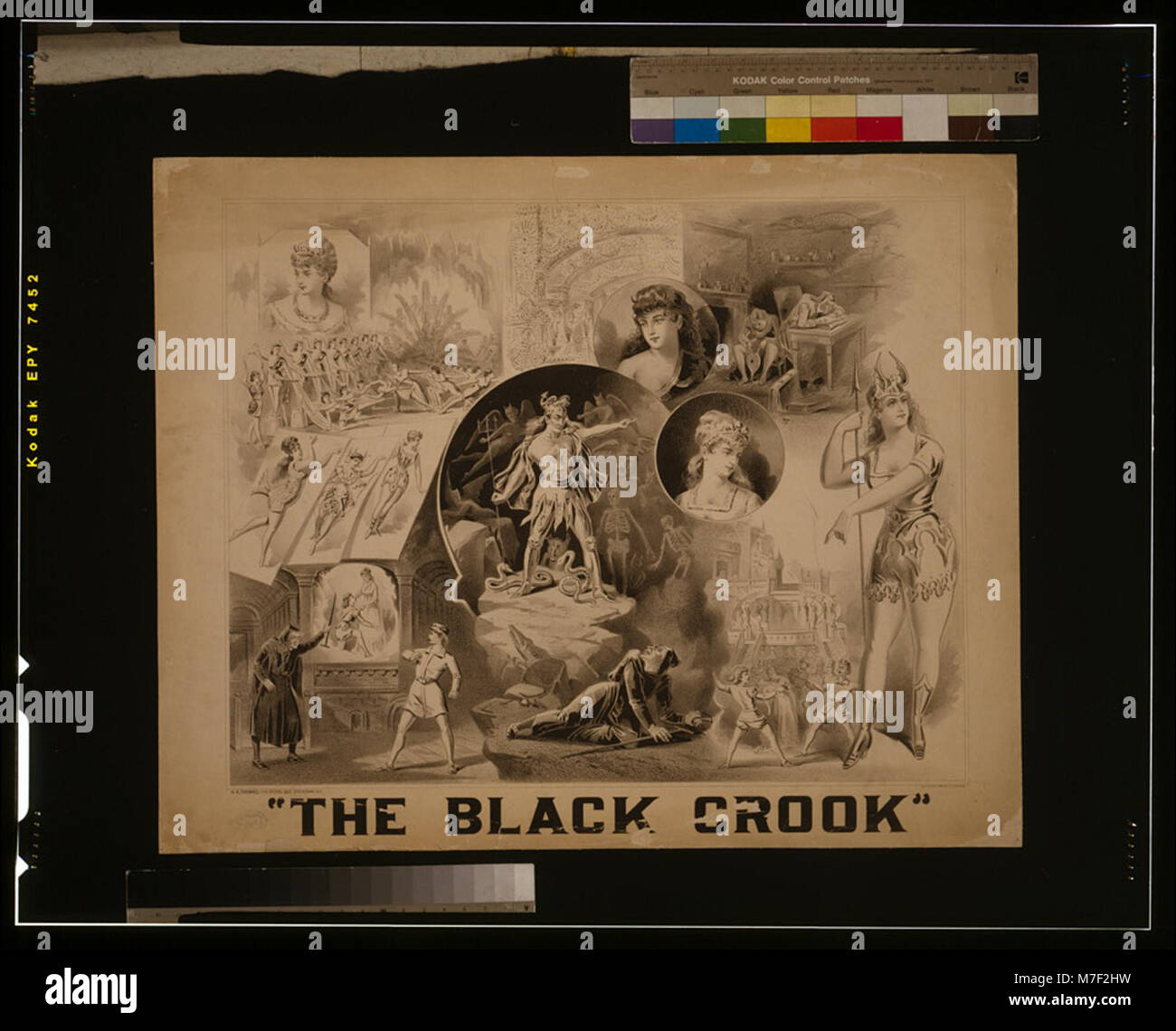 The Black Crook, a notable 19th-century theatrical production ...