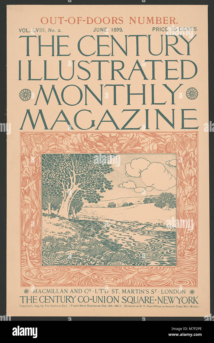 A cover image from *The Century Illustrated Monthly Magazine*, a ...