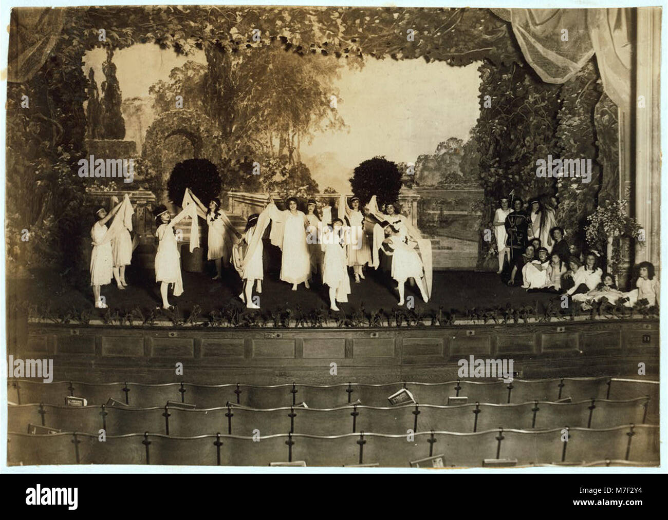 A photograph of the Children of the Sunshine dance from Miss Mackay’s ...