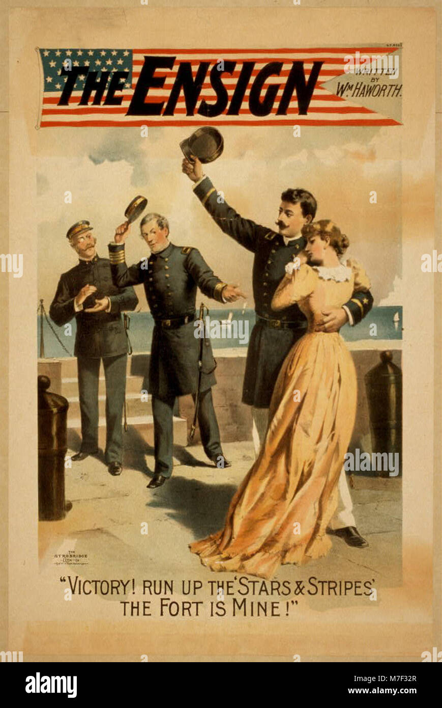 This document presents an ensign written by William Haworth ...