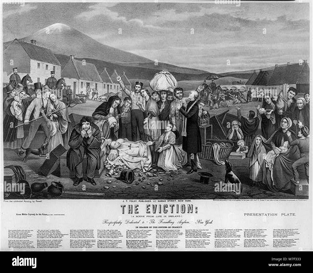 Hardship scene Black and White Stock Photos & Images - Alamy