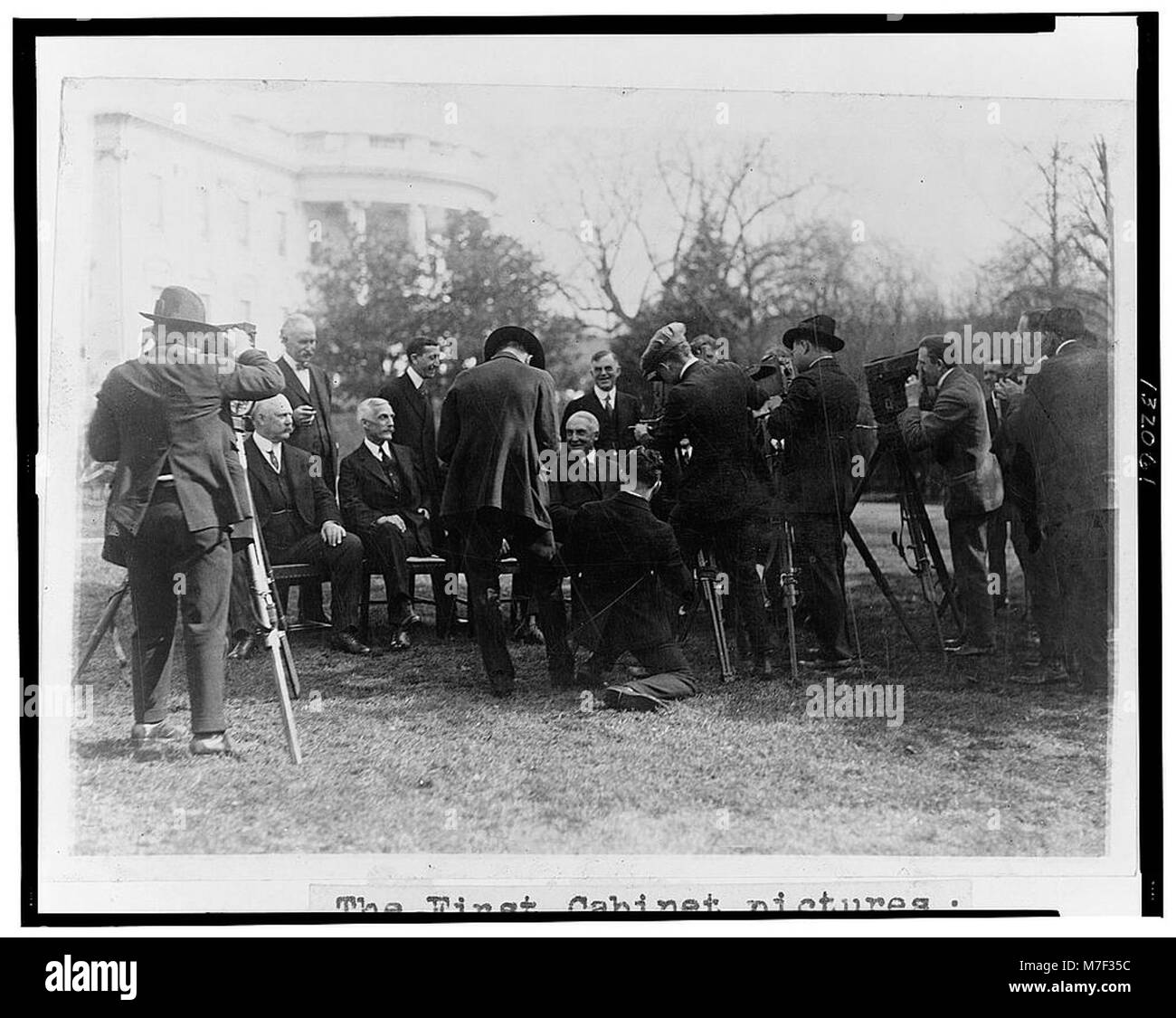 A historic collection of the first cabinet pictures, showcasing early ...