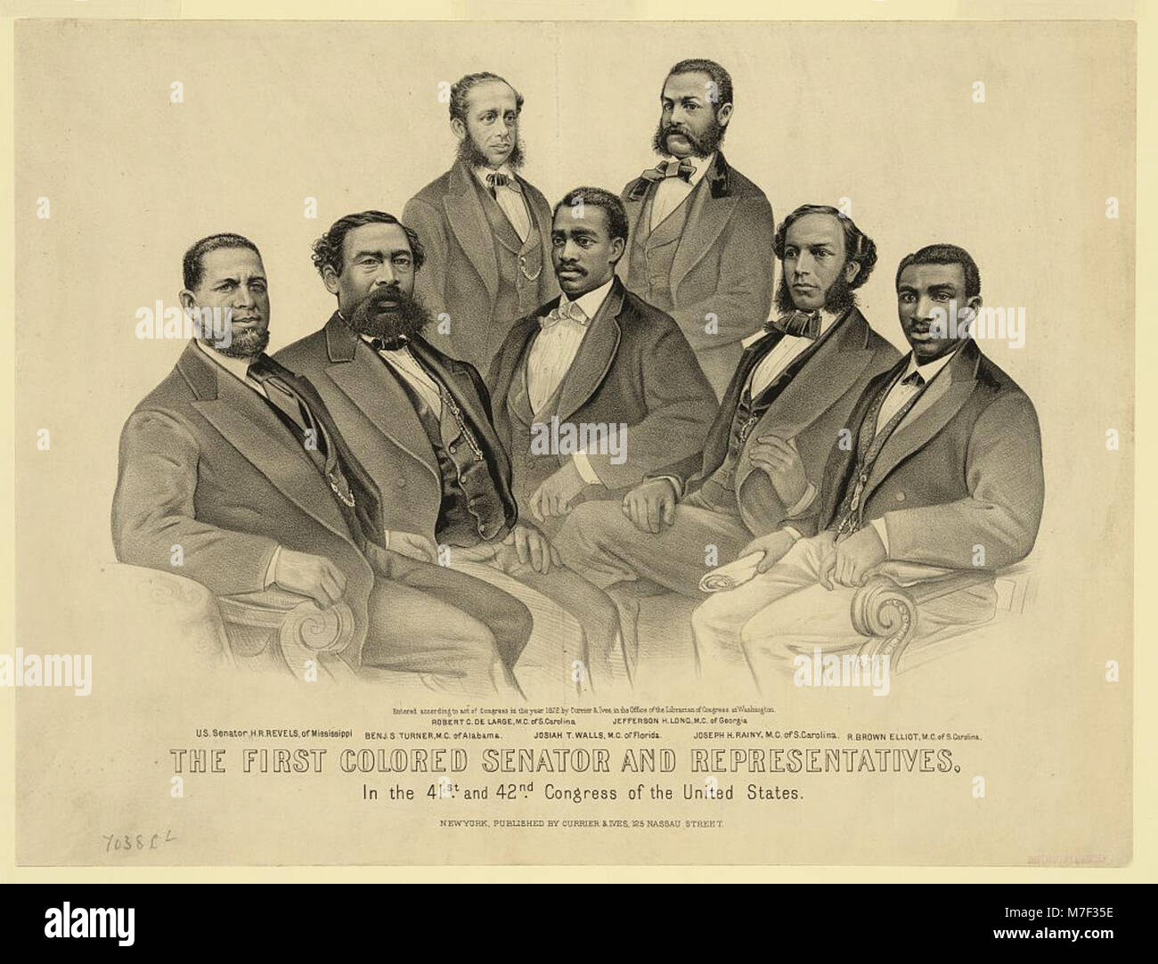 First colored senator and representatives in the 41st and 42nd hi-res ...