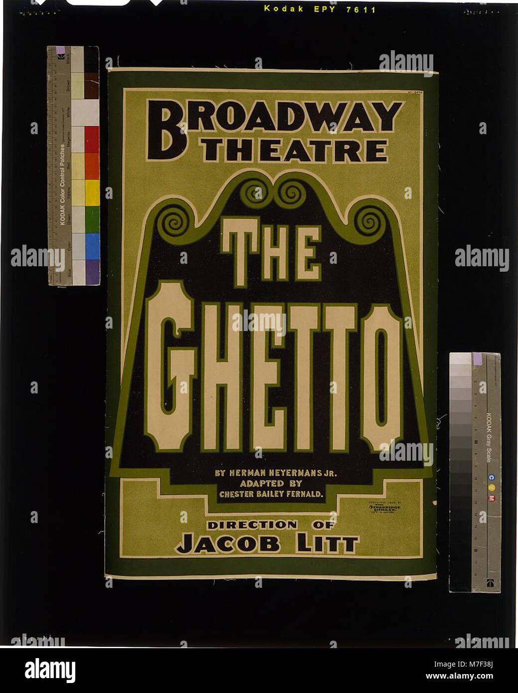 'The Ghetto' by Herman Heyermans (adapted by Chester Bailey Fernald) is ...