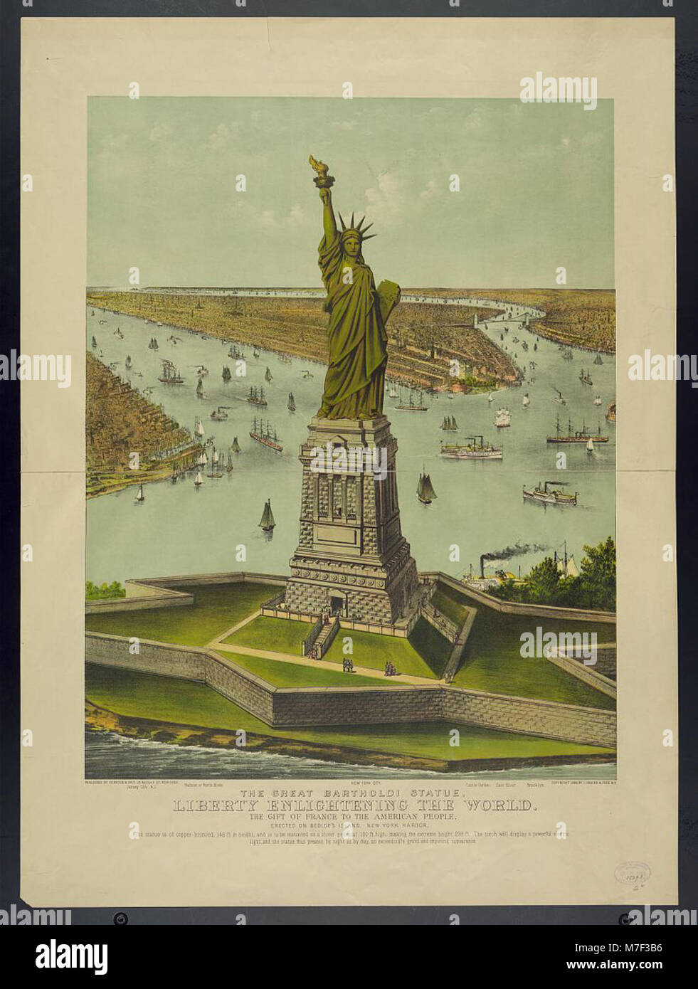 Statue of liberty 1886 hi-res stock photography and images - Alamy