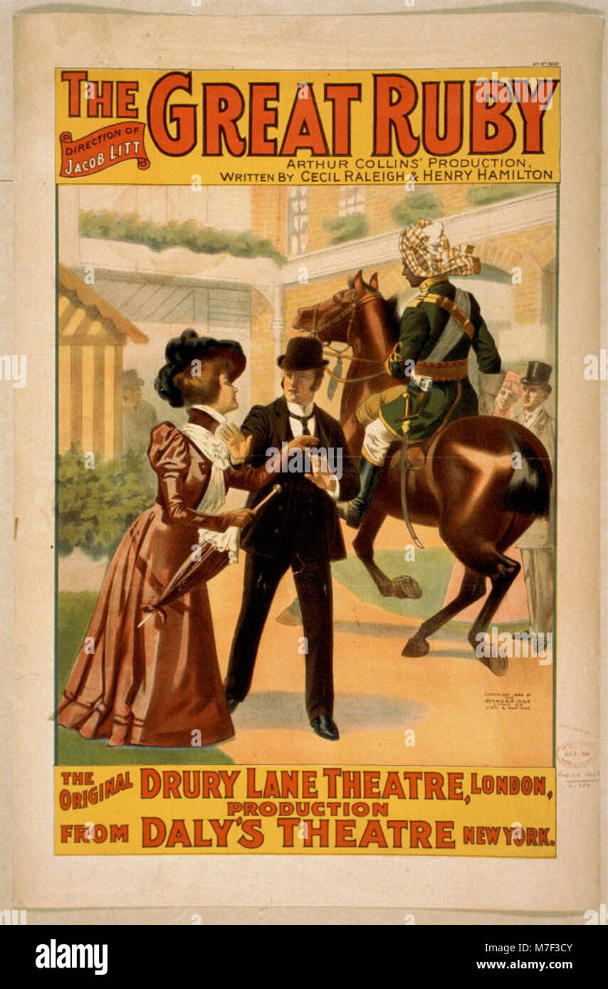 This is a production of 'The Great Ruby' by Arthur Collins, written by ...