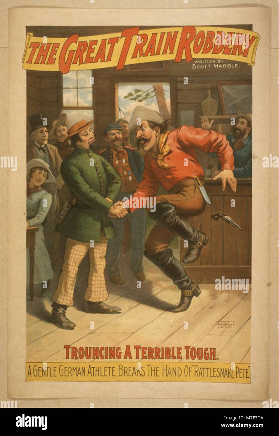 The Great Train Robbery, written by Scott Marble, is a notable work in ...