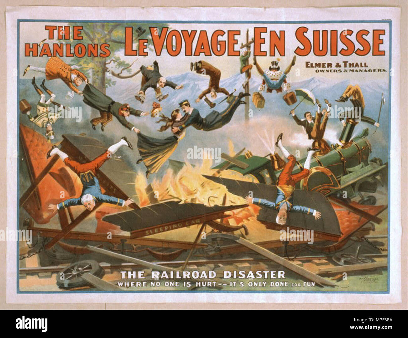 This photograph shows the Hanlon family during their trip to ...