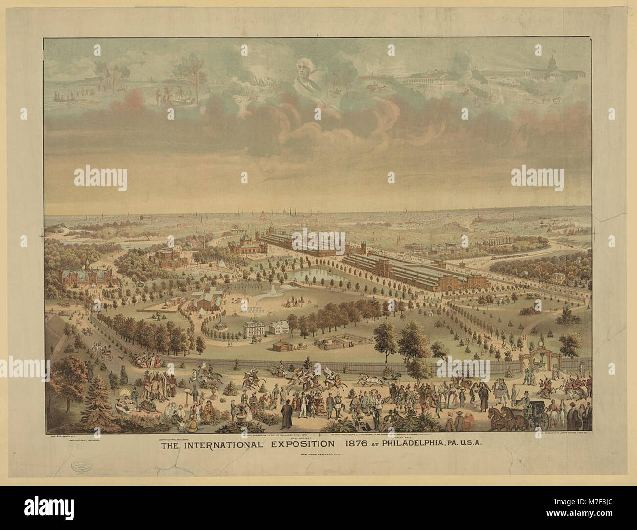 The International Exposition 1876 at Philadelphia, Pa. U.S.A. - Geo. H ...