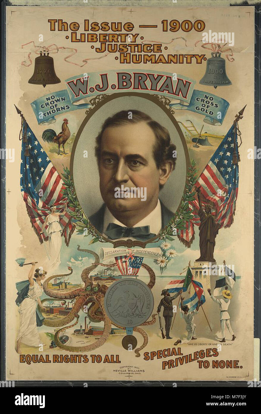 William jennings bryan poster hi-res stock photography and images - Alamy