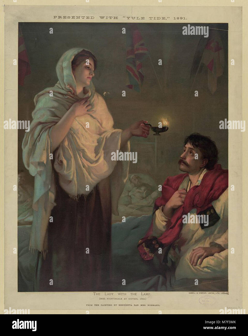 This iconic image portrays Florence Nightingale, known as 'The Lady ...