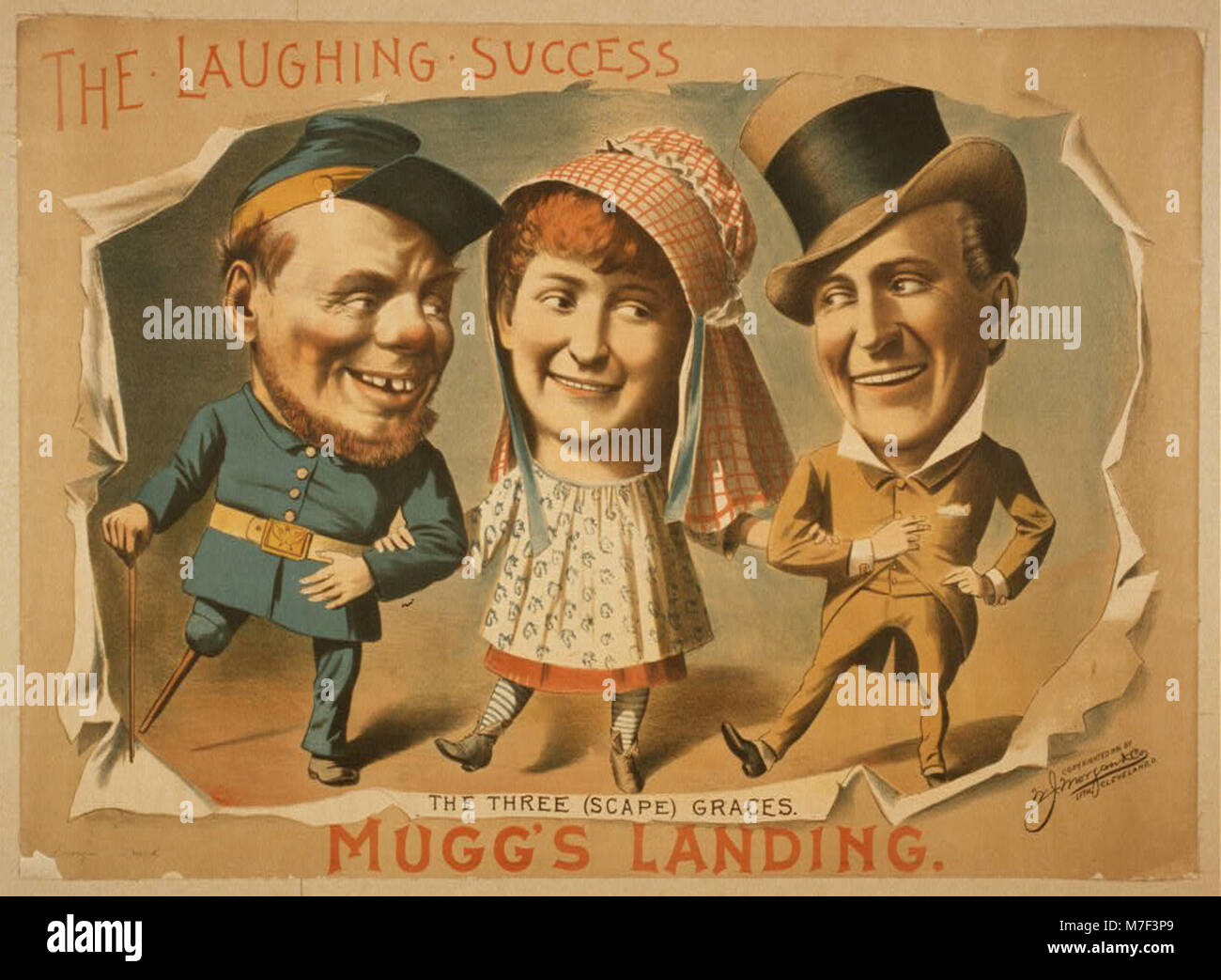 The image, titled 'The Laughing Success,' captures a lively and ...