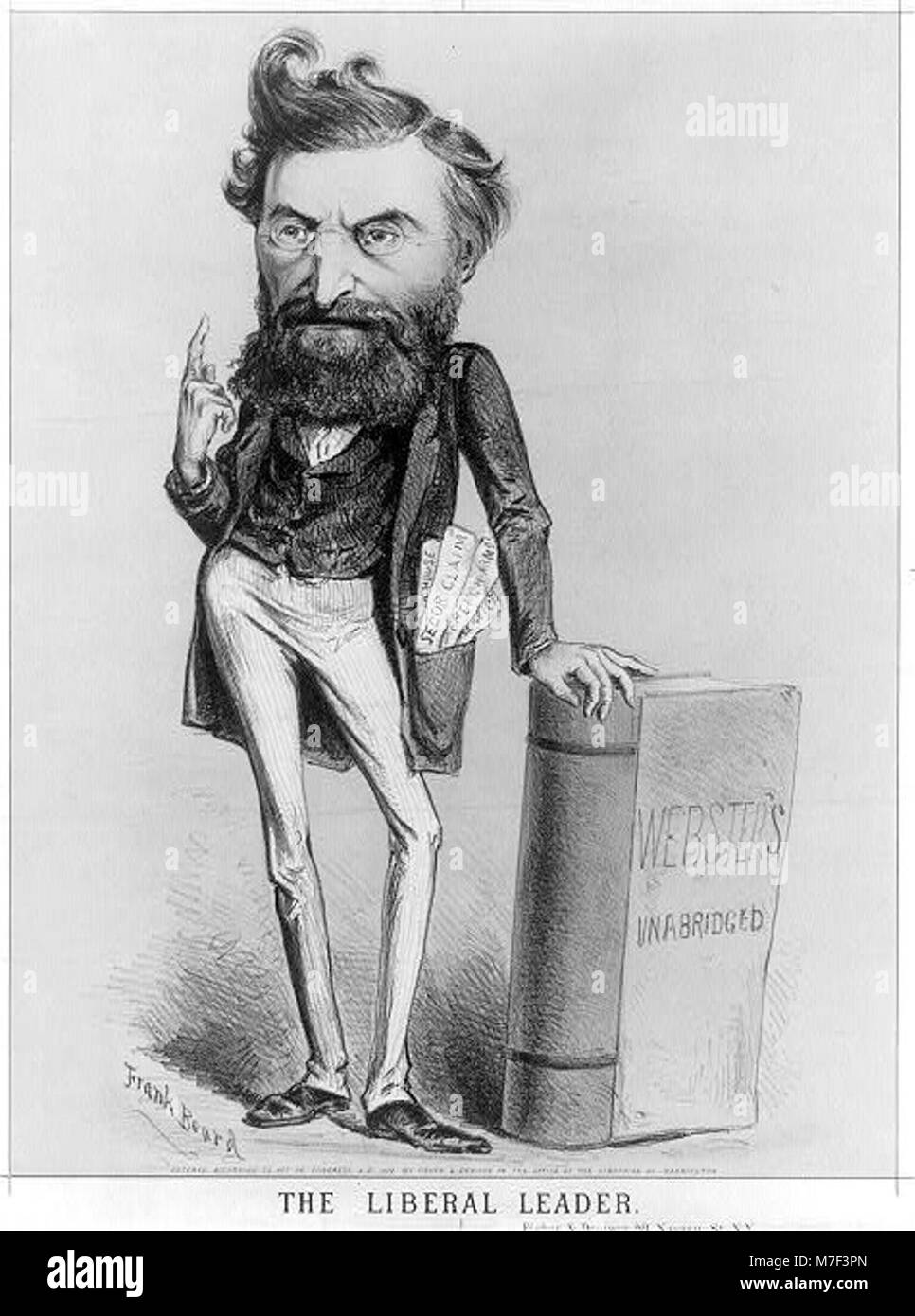 A portrait of a prominent liberal leader, showcasing their ...