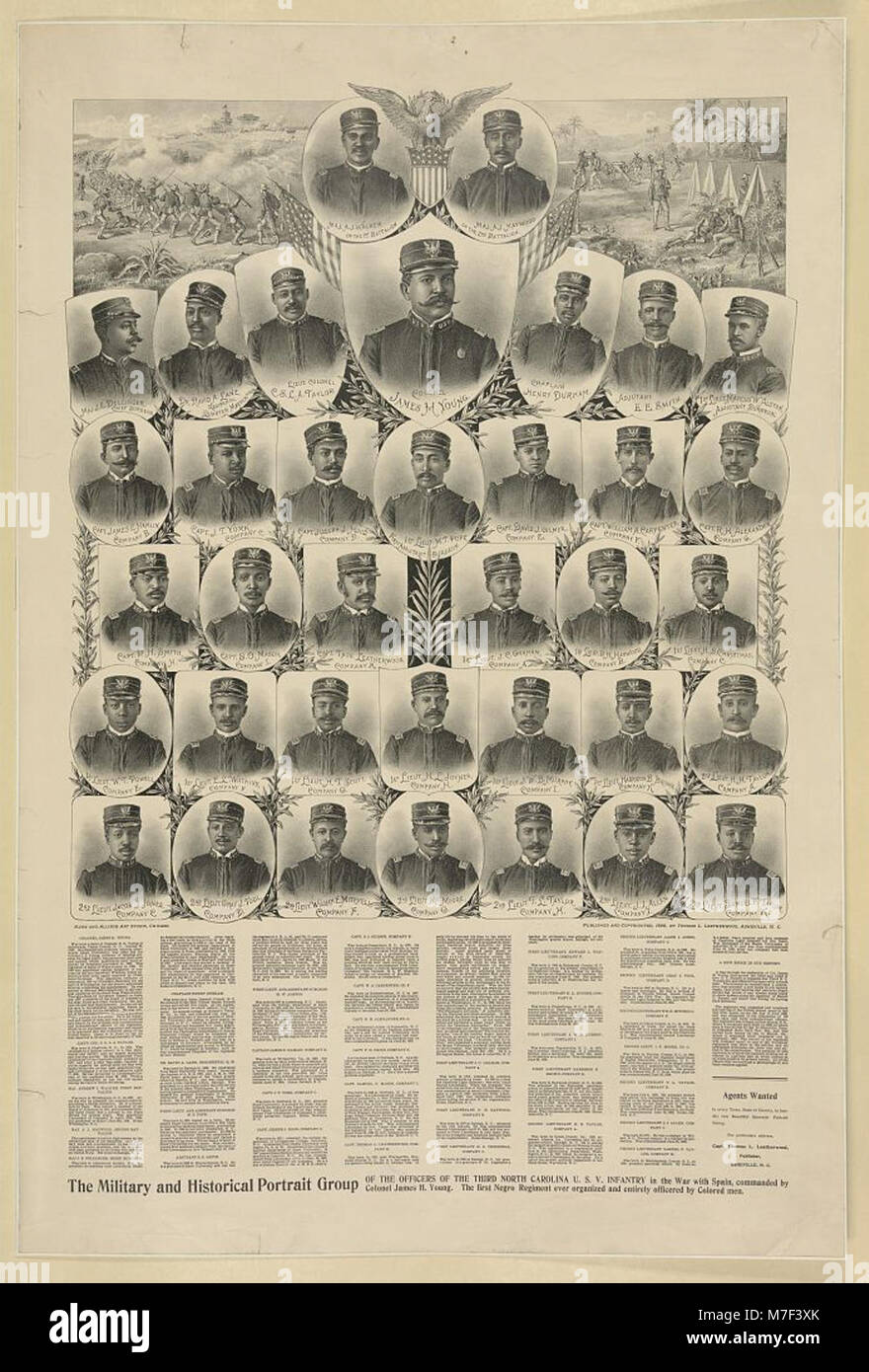 The military and historical portrait group features prominent ...