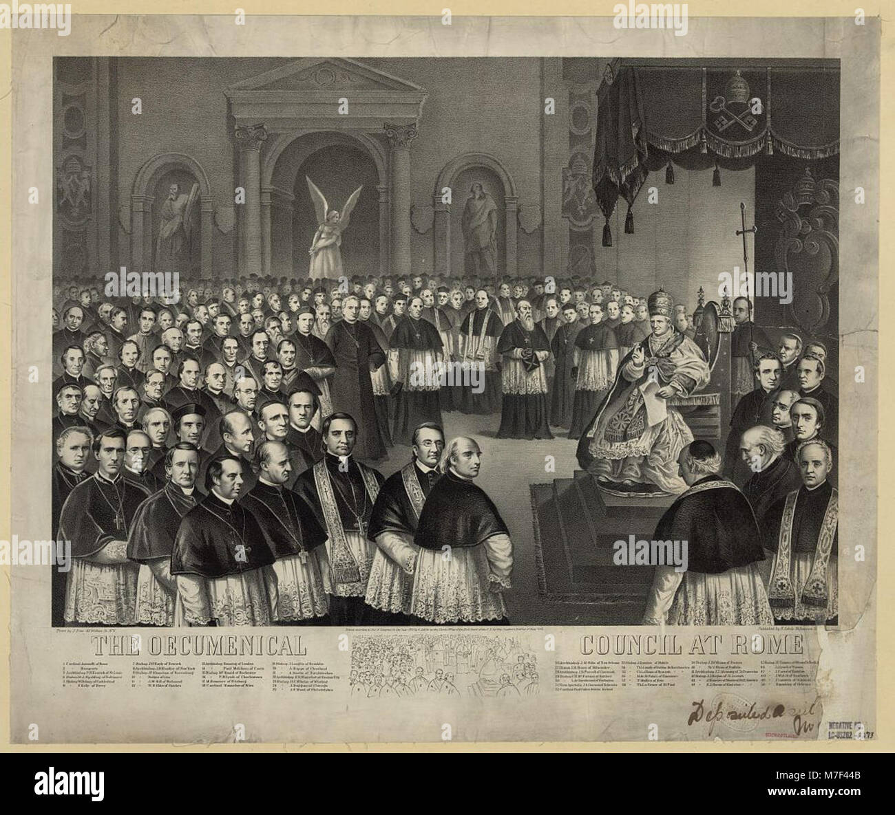 An image depicting the Oecumenical Council, likely representing a ...