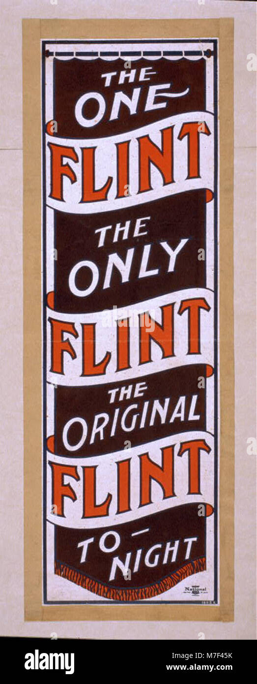 A promotional image for 'The One Flint,' featuring the original Flint ...