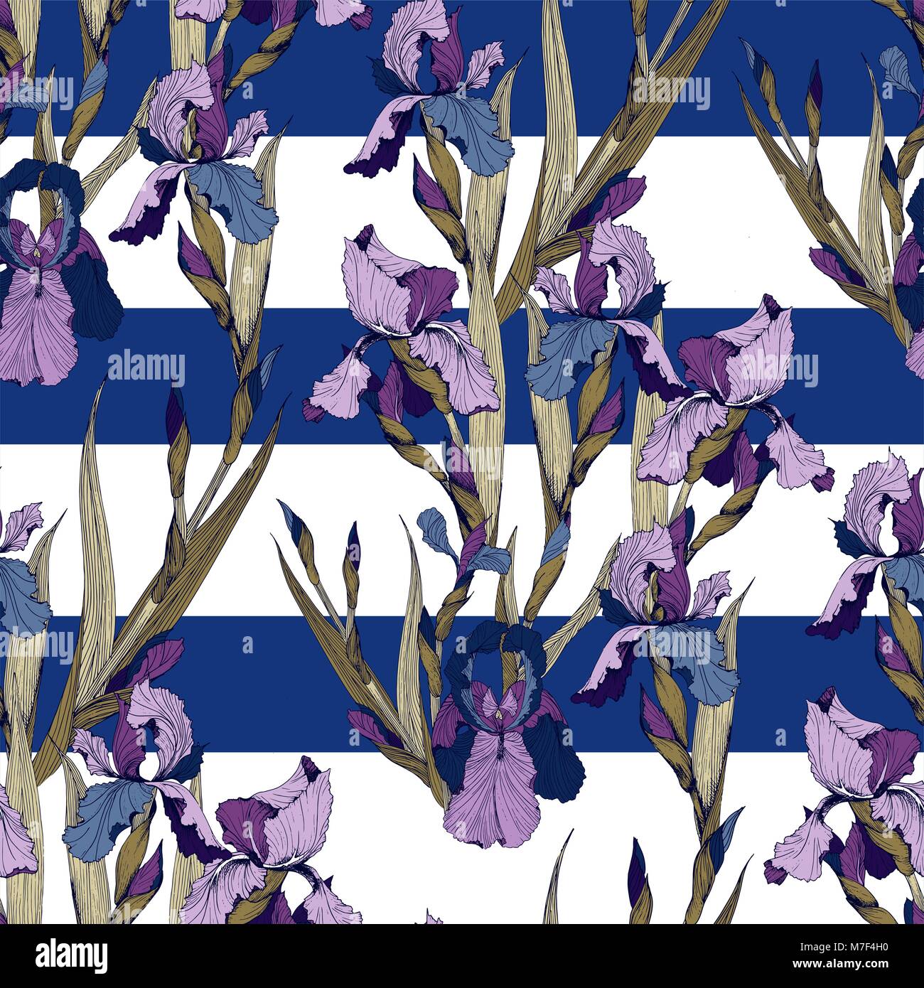 Wallpaper irises hi-res stock photography and images - Alamy