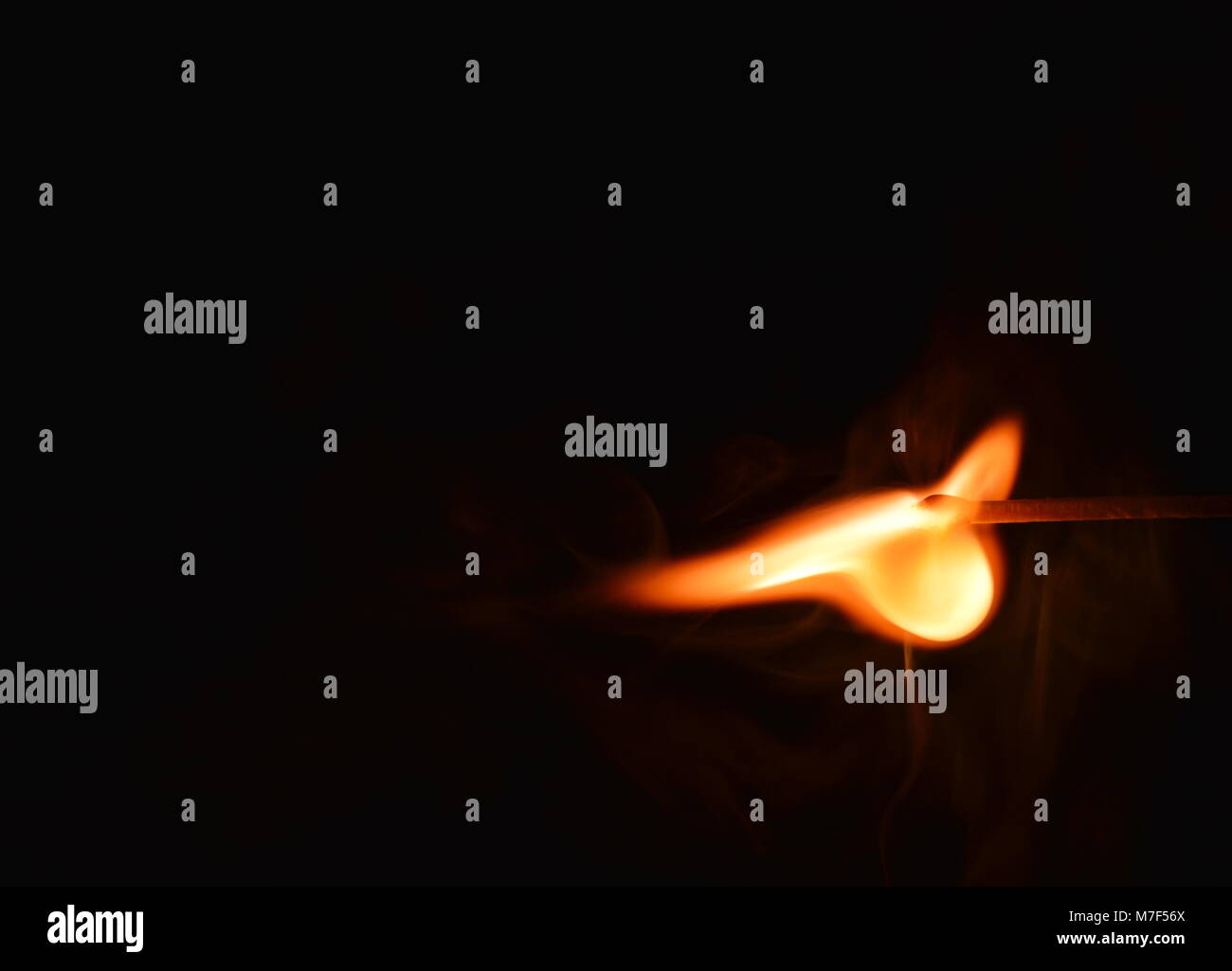 matchstick spark in the dark Stock Photo - Alamy