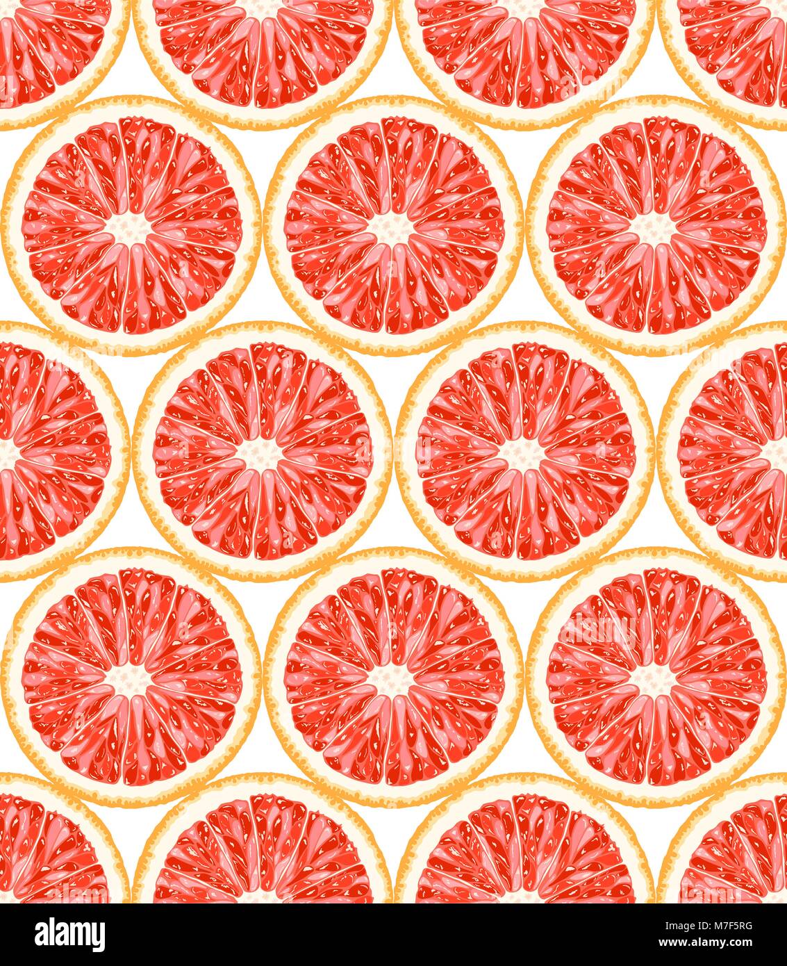 Seamless pattern of grapefruit. Citrus background Stock Vector Image & Art - Alamy